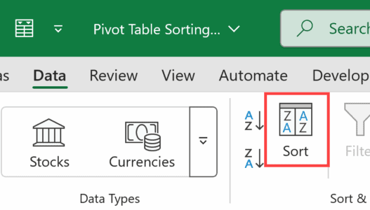 How to Sort Pivot Table in Excel - All You Need to Know!
