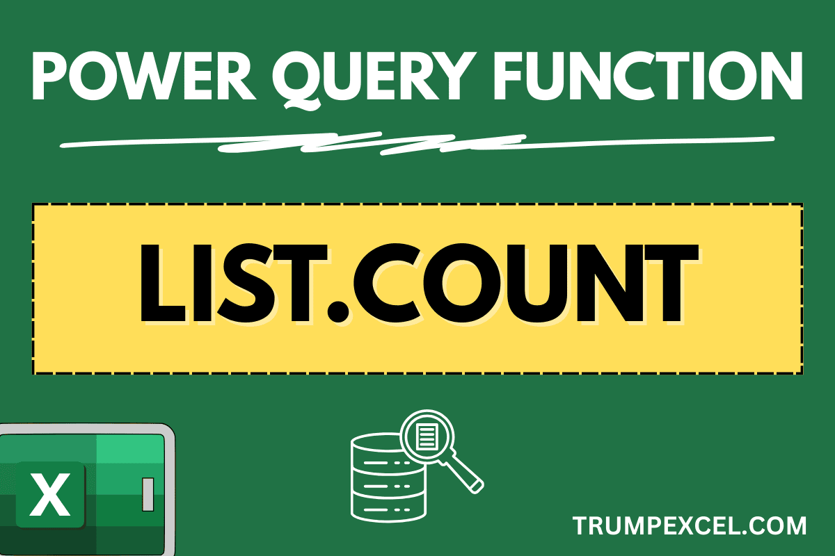 List.Count Function in Power Query M