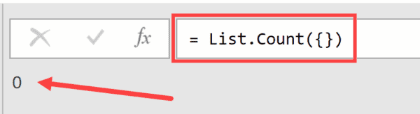 List.Count Function in Power Query M (9 Examples)