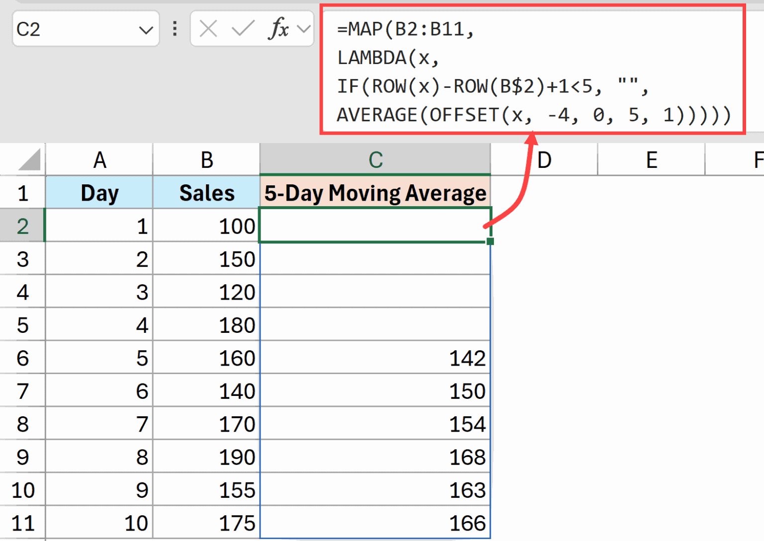 MAP Function in Excel (6 Examples)