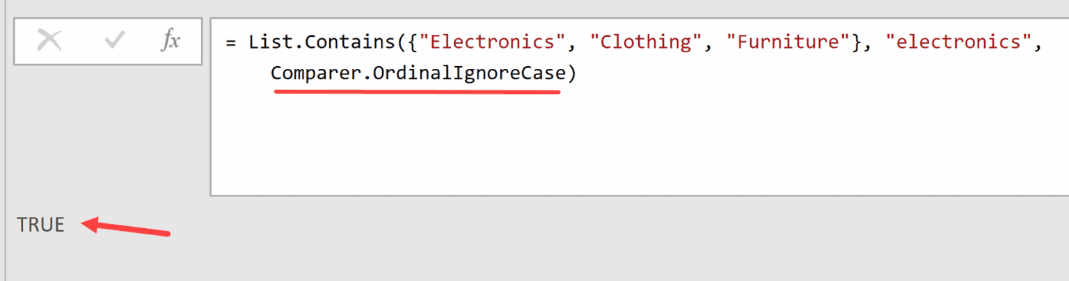 List.Contains Function in Power Query M (9 Examples)
