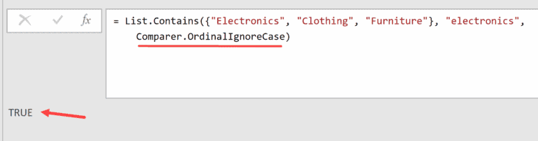 List.Contains Function in Power Query M (9 Examples)