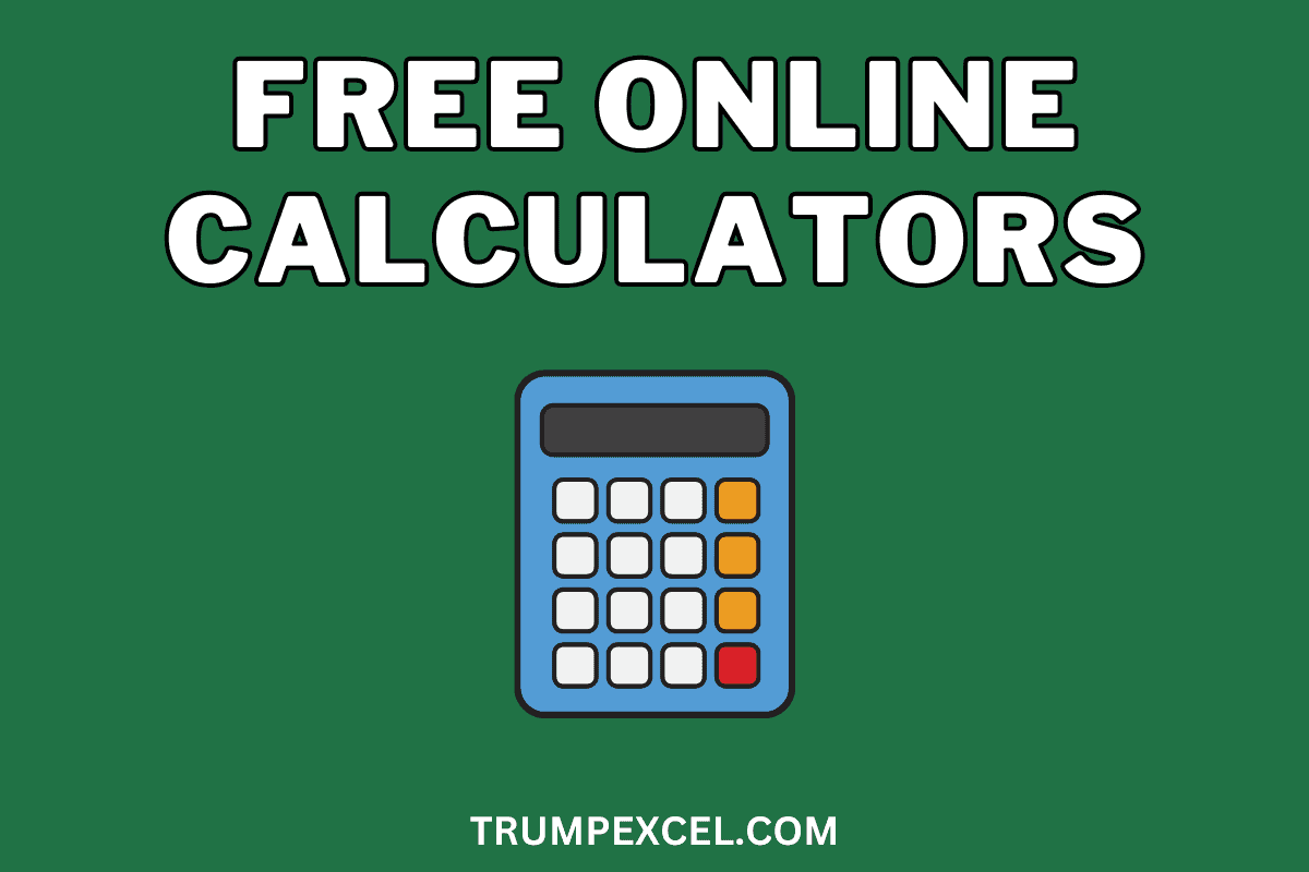 Free Online Calculators