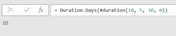 Duration.Days Function in Power Query M (8 Examples)