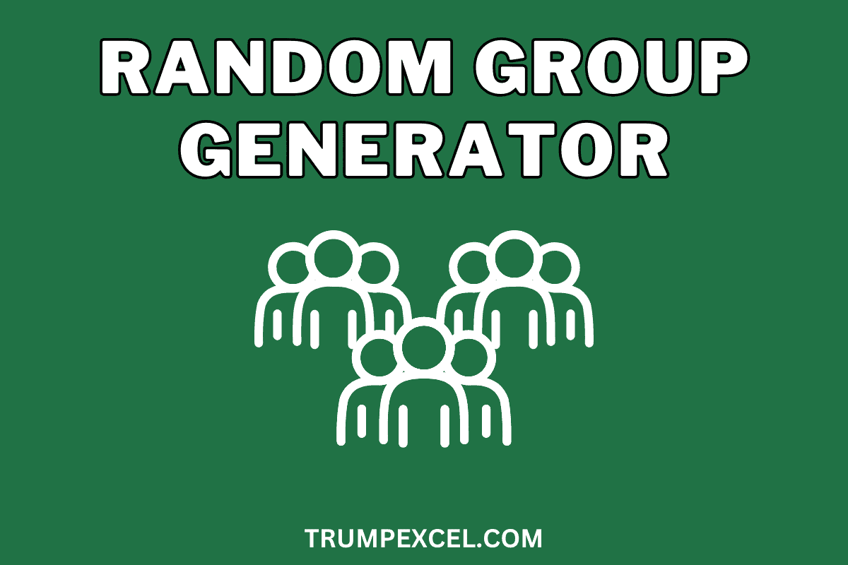 Random Group / Team Generator (Free)