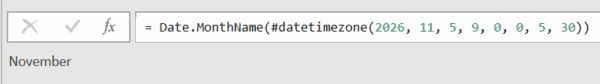 Date.MonthName Function in Power Query M (9 Examples)